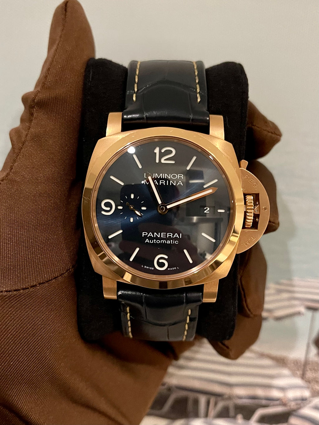 2021 Panerai "Blue Dial" (PAM01112) – Exclusive Time Zone